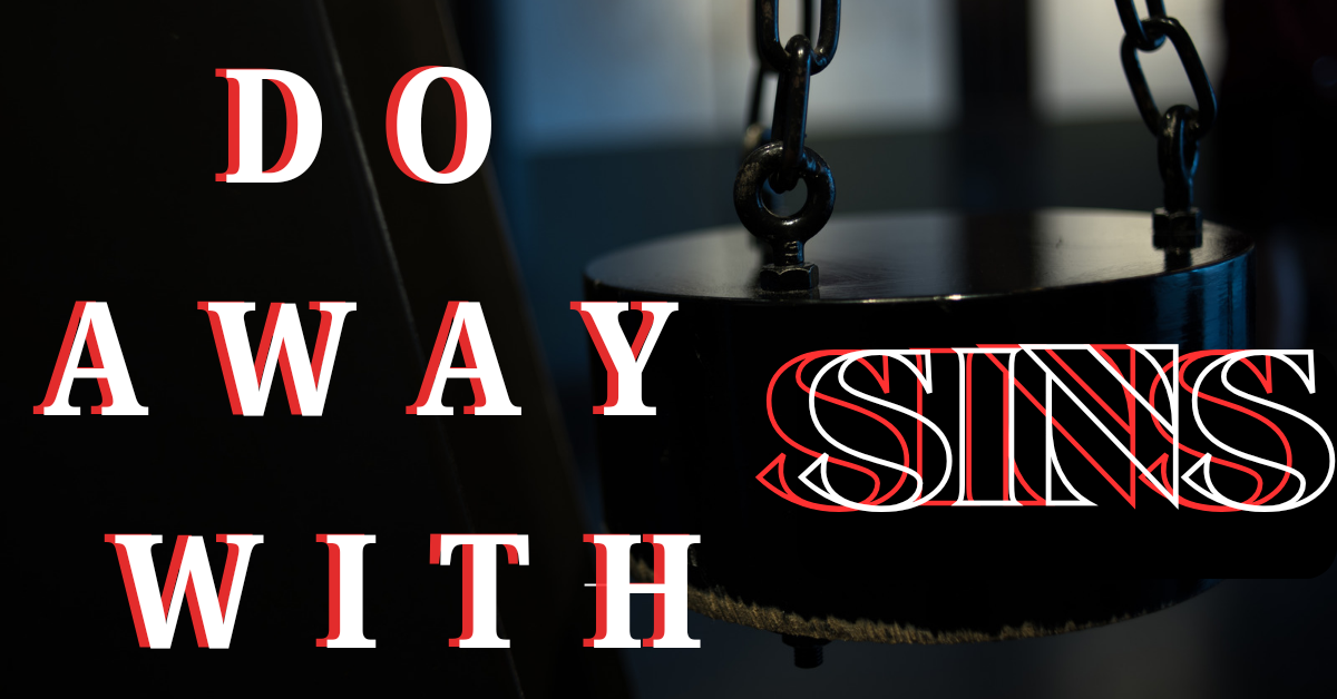 DO AWAY WITH SINS - clbfinternational