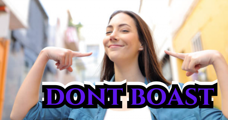 DON'T BOAST - clbfinternational